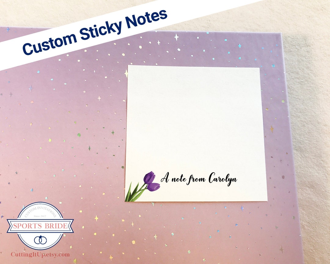 Personalized Post-it® Notes Custom Sticky Notepad Teacher to - Etsy