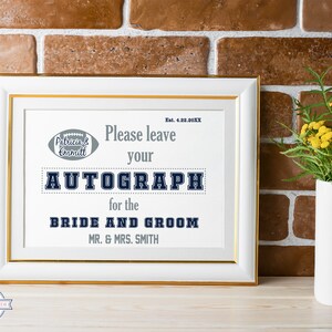 Dallas Football Guest Book Please Leave Your Autograph Sign Bundles ...