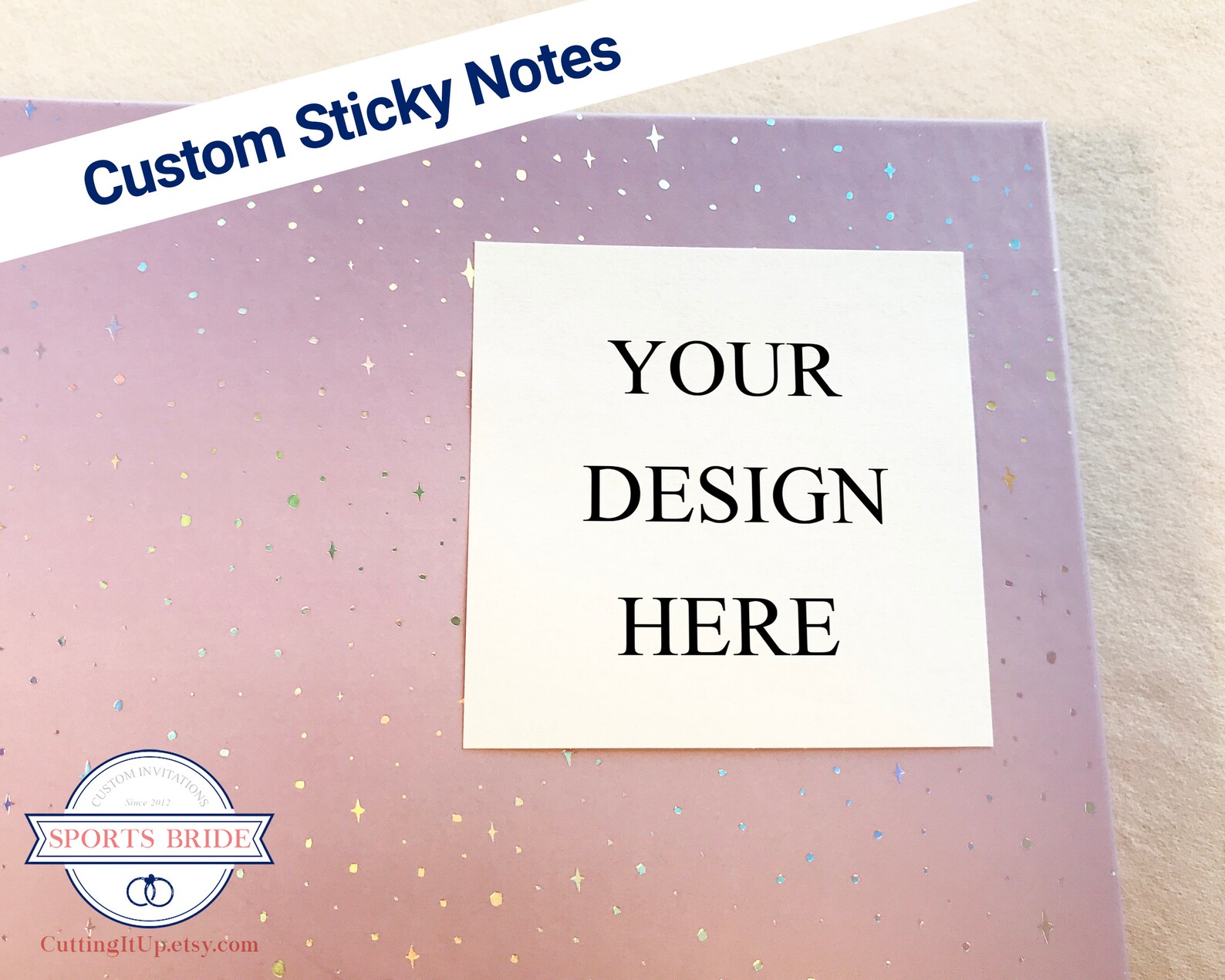 Custom Post-it® Notes Personalized Sticky Notepad to Do List - Etsy