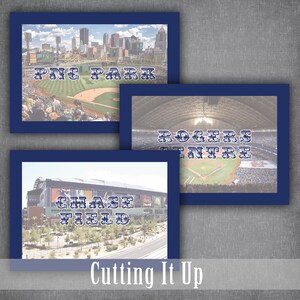 Baseball Stadium Table Number Signs / Custom Ballpark Wedding Reception ...