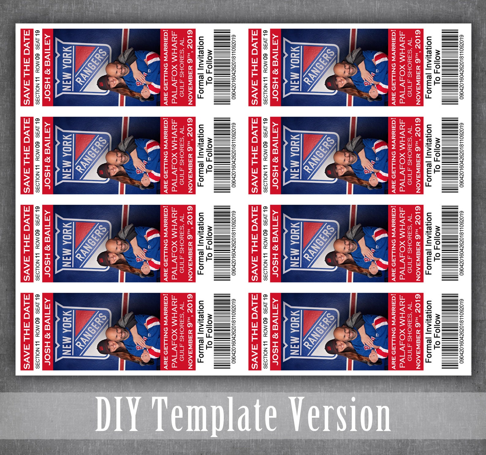 Baseball Birthday Party Ticket Invitation / Sports Theme 1st | Etsy