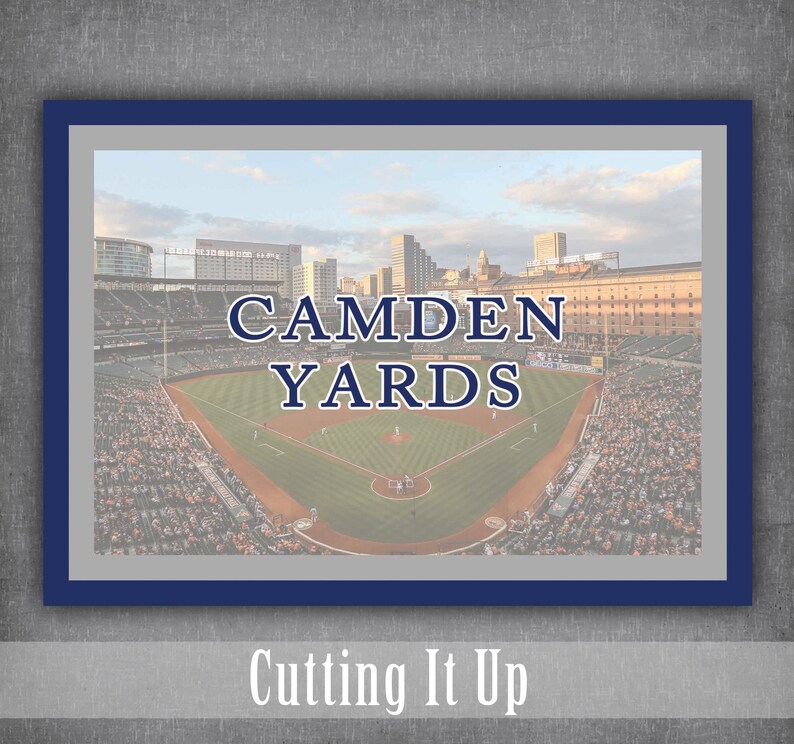 Table Number Signs for Baseball Stadiums / Custom Ballpark | Etsy