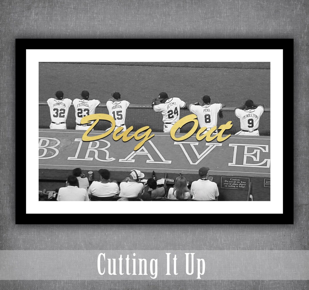 Baseball Table Number Reception Signs / Custom Black White - Etsy