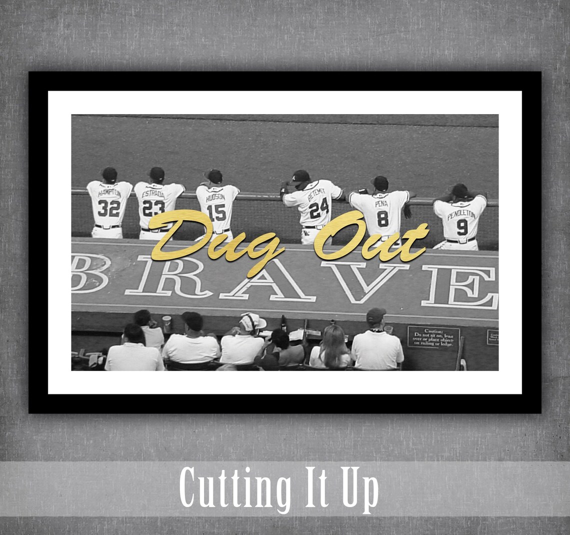 Baseball Table Number Reception Signs / Custom Black White - Etsy