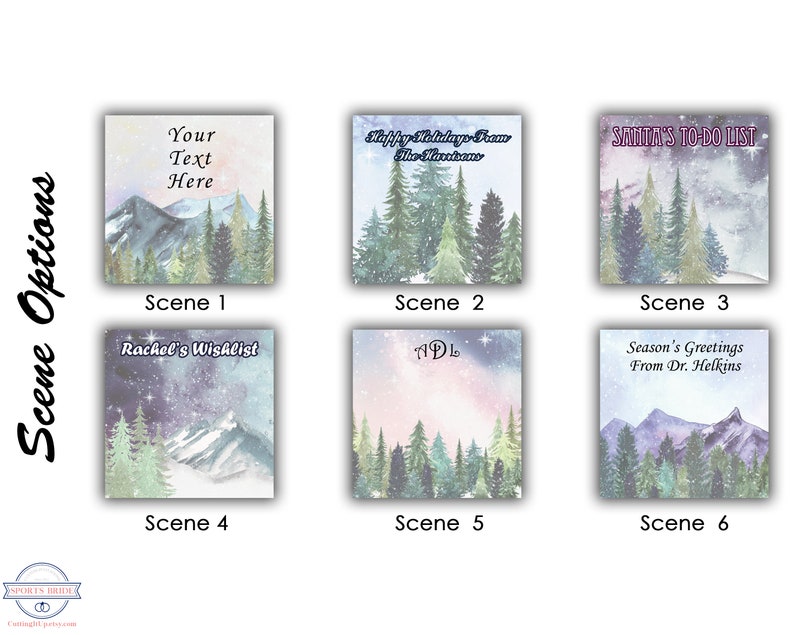 Merry Christmas Post-it® Notes Custom Happy Holidays Sticky - Etsy