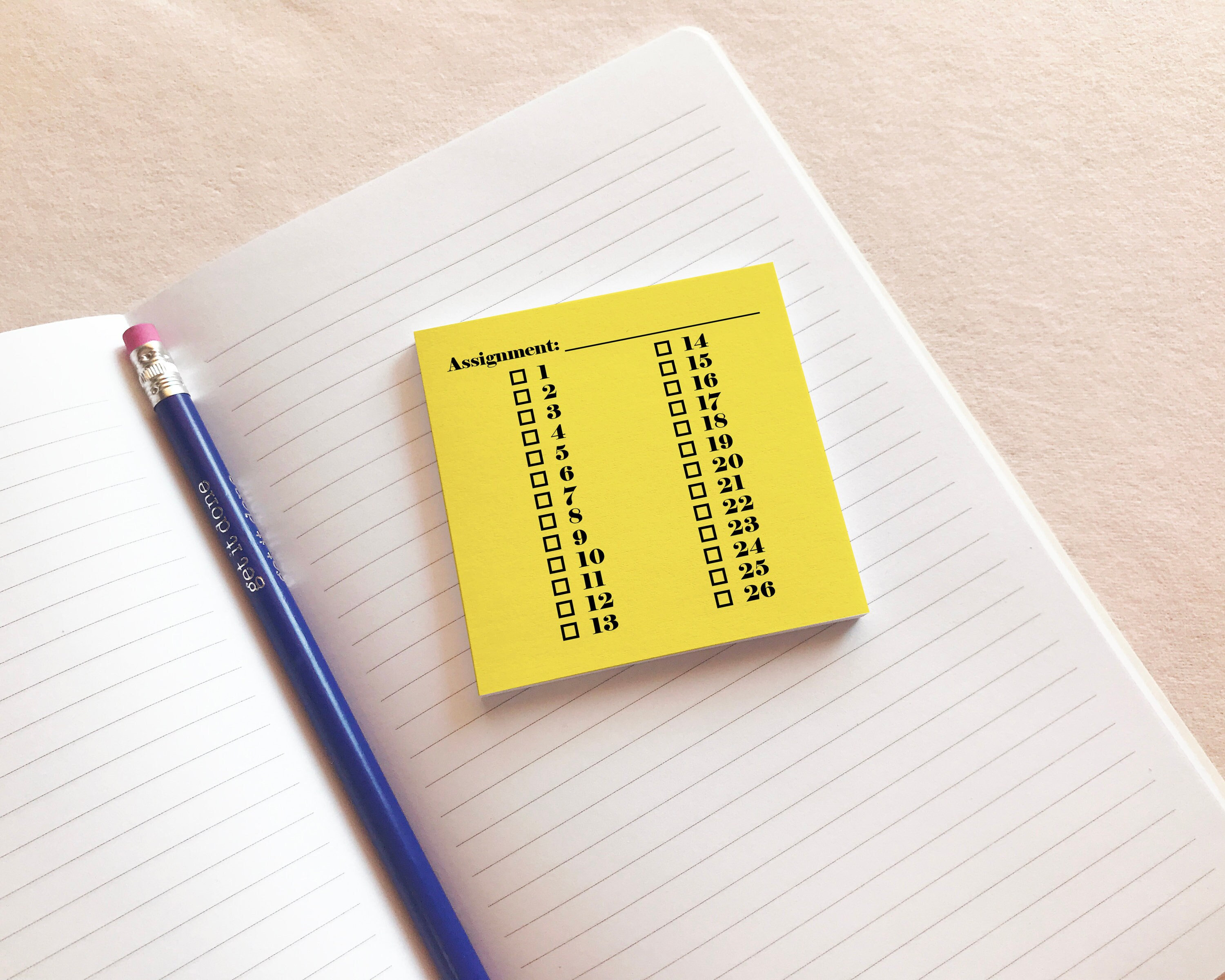 Custom Teacher Checklist Post-it® Notes, Personalized Classroom Check ...