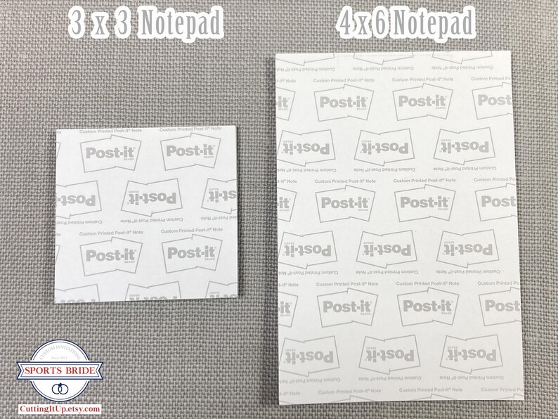 Personalized Checklist Post-it® Notes, Custom Daily Task Sticky Pads ...