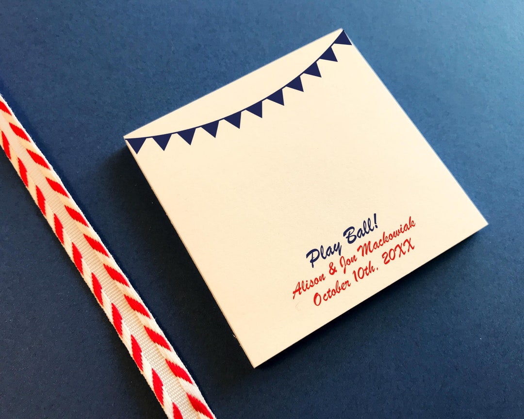 Custom Post-it® Note Wedding Favors, Useful Wedding Favor Guest Gift ...