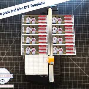 Baseball Ticket Place Card Template With Meal Choice, Sports Wedding ...