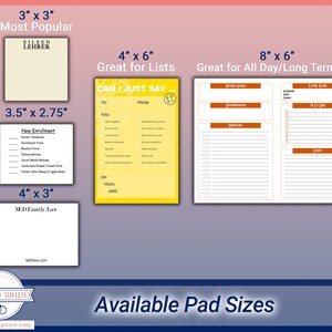 Merry Christmas Post-it® Notes, Custom Happy Holidays Sticky Notebook ...