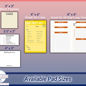 Custom Name or Initial Post-it® Notes, Personalized Sticky Notepad ...