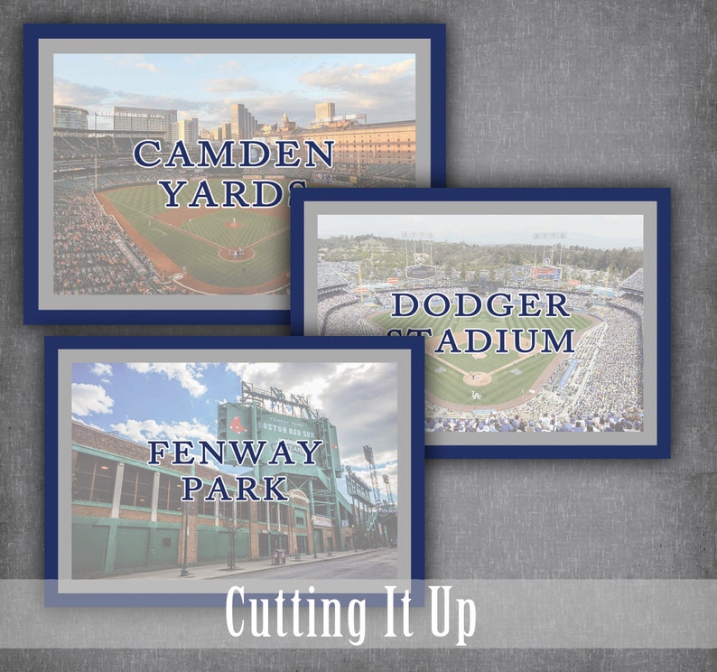 Table Number Signs for Baseball Stadiums / Custom Ballpark | Etsy