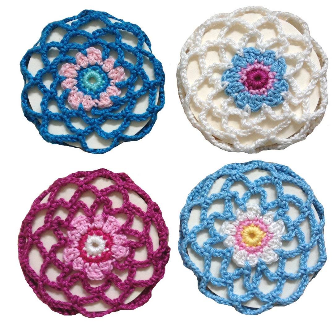 Crochet Pattern, Bun Cover, Bunnet, Hairnet, Bun, Hair Accessories, PDF ...