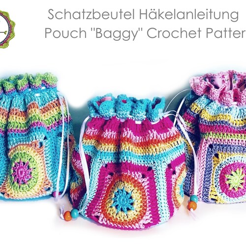 Personal Pouch CROCHET PATTERN - Etsy
