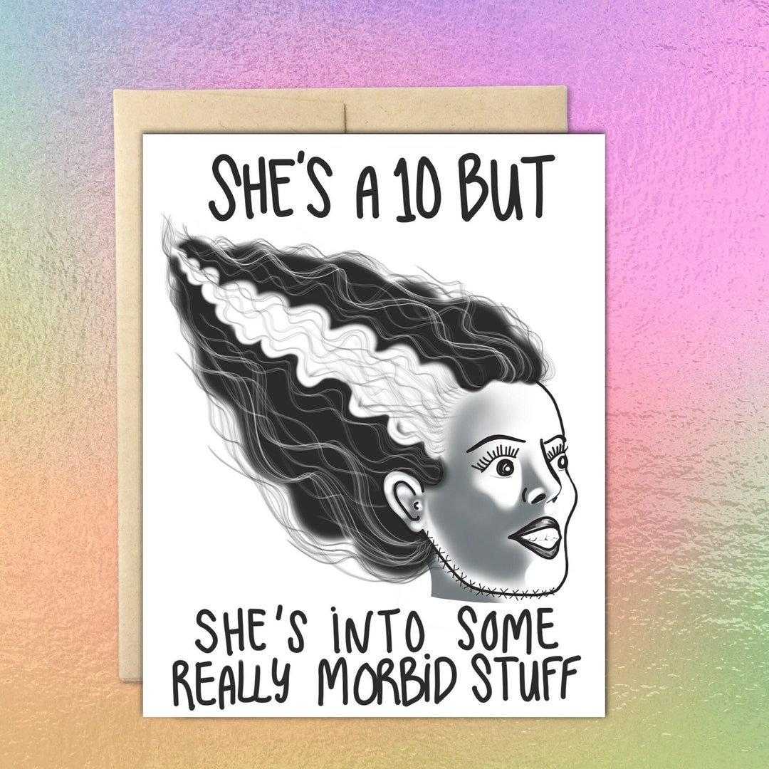 Bride of Frankenstein Card - Funny Valentine Cards for Friends ...