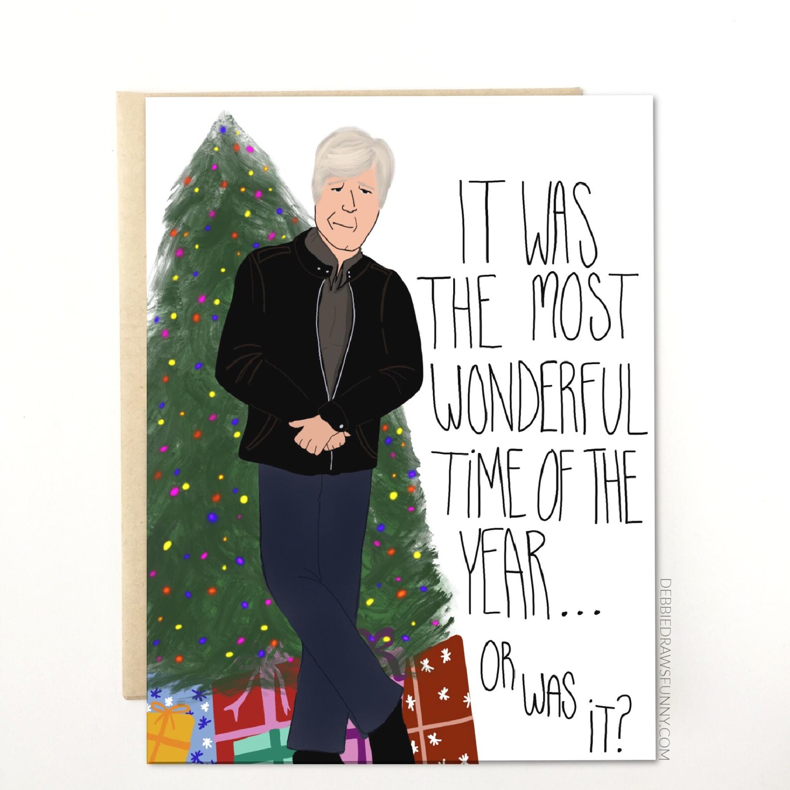 Keith Morrison Dateline Parody Christmas Card, Funny Christmas Card ...