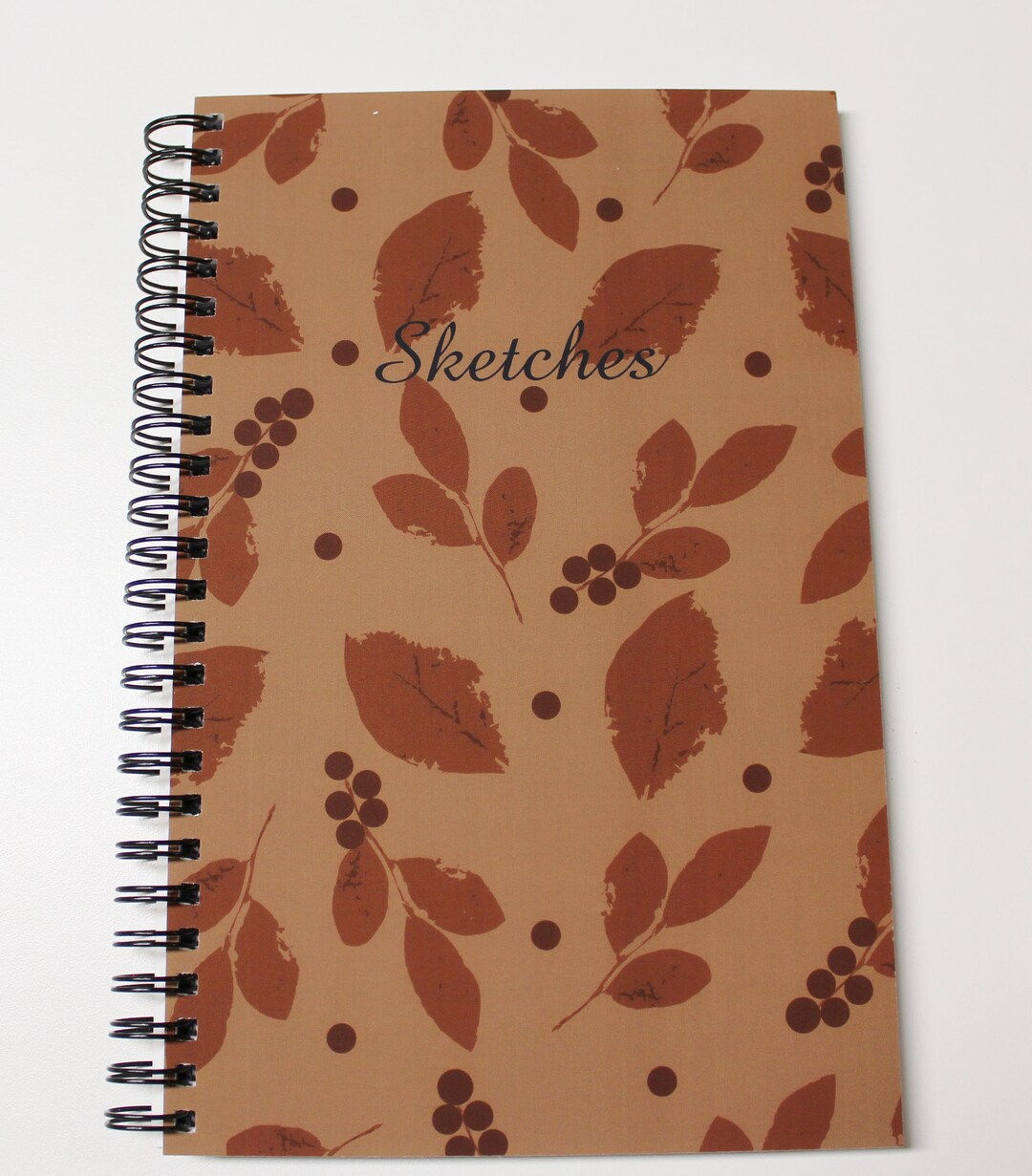 Huckleberry Leaves Sketchbook: Fall Colors Blank Journal (8.5 X 5.5) - Etsy