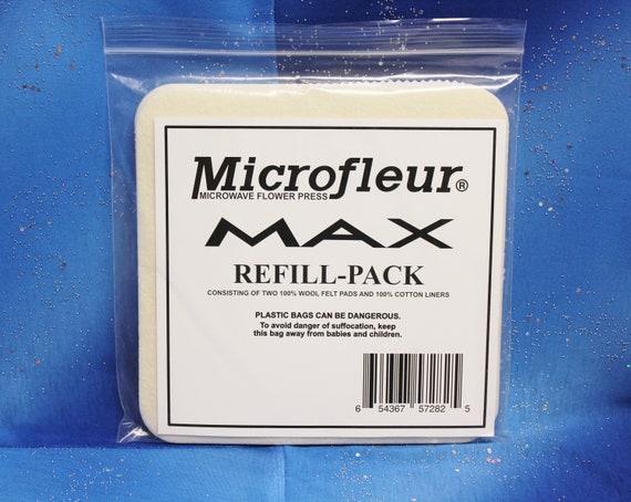 Microfleur Max/ Microwave Flower Press Refill-Pack/ 9X9 Refill | Etsy