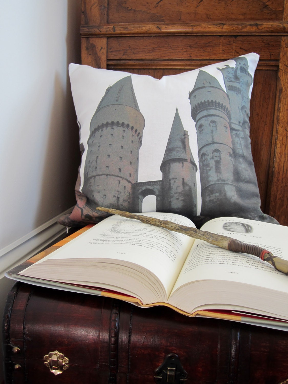 Wizard Castle Pillowwizard Bedding Nursery Decor Kid Room - Etsy