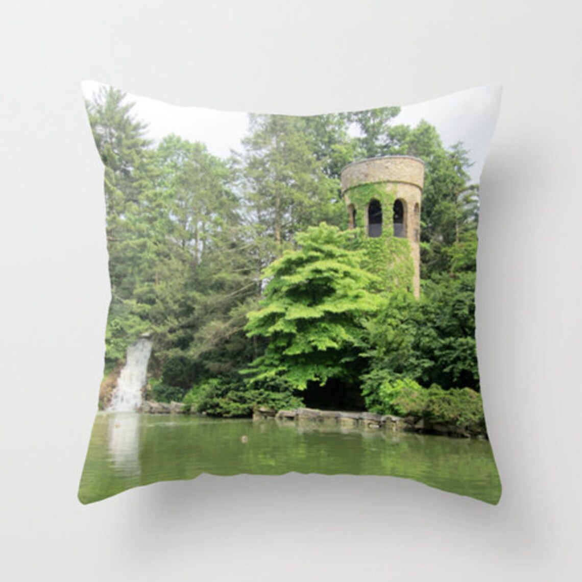 Rapunzel Tower Pillow, Enchanted Forest, Wanderlust Pillow, Once Upon a ...