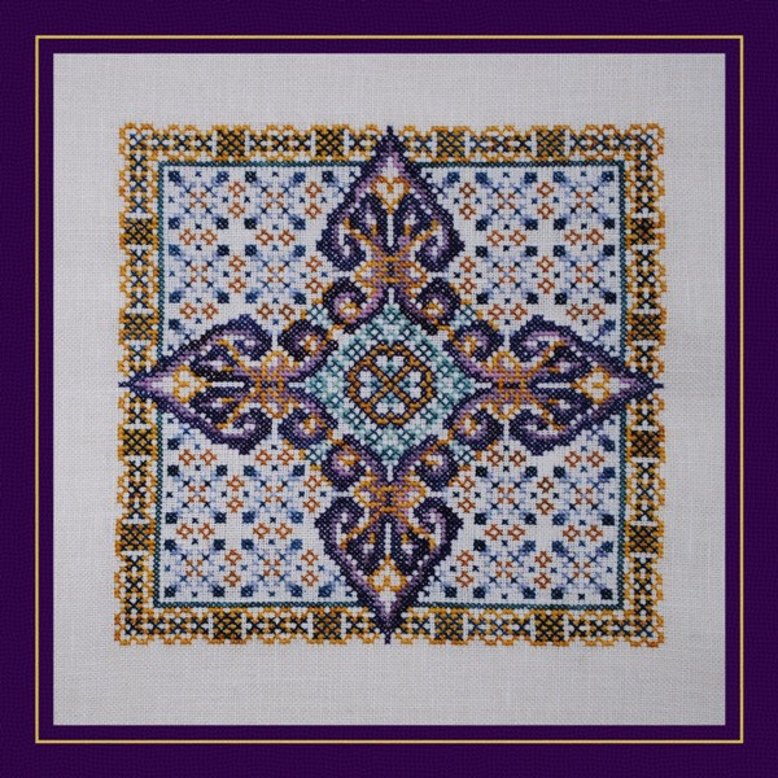 Cross Stitch Instant Download Pattern Arabesque! Counted Embroidery ...