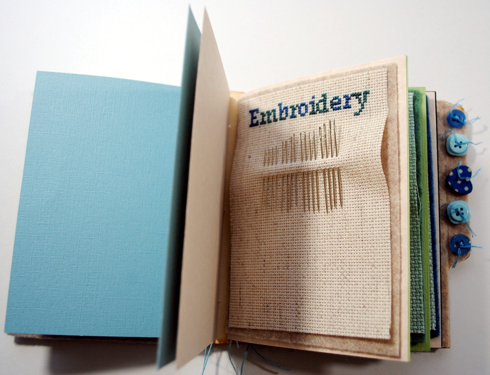 Cross Stitch Needle Book Instant Download PDF Pattern With 3 Hole ...