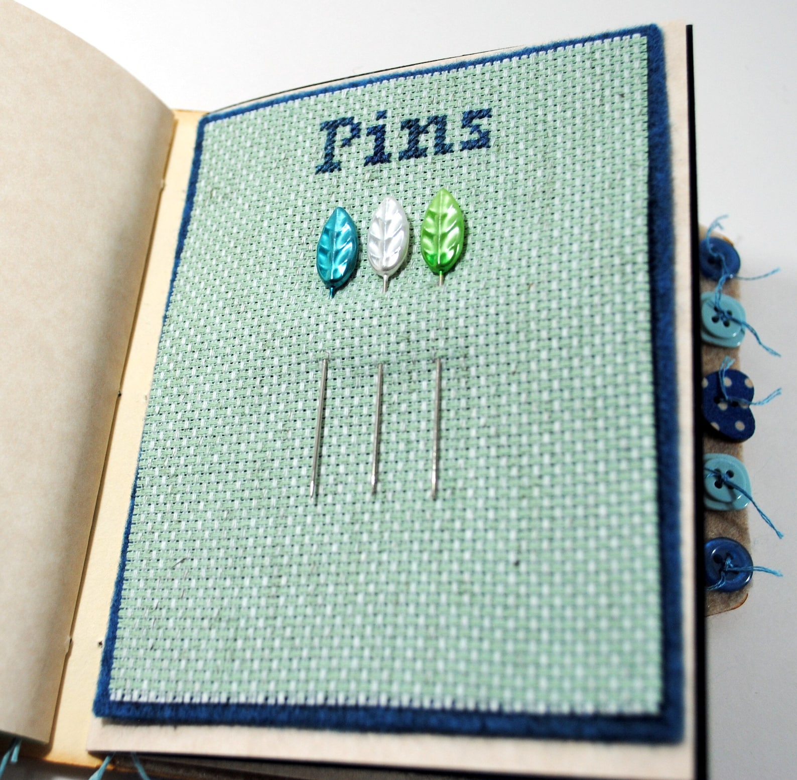 Cross Stitch Needle Book Instant Download PDF Pattern with 3 | Etsy