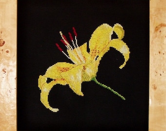 Peace Lily Cross Stitch Pattern Instant Download PDF - Etsy