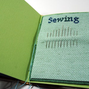 Cross Stitch Needle Book Instant Download PDF Pattern With 3 Hole ...