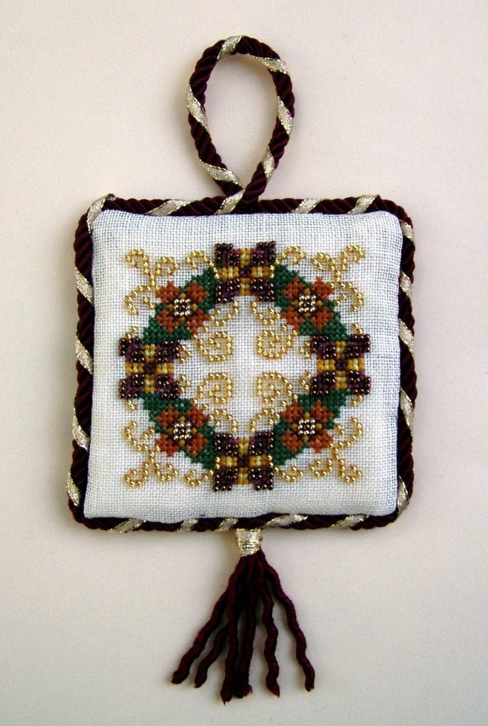 Christmas Cross Stitch Ornament Instant Download PDF Pattern Ornamental ...