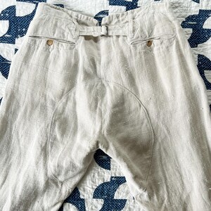 1920's Linen Plus Fours Knickers || Antique Golf Pantaloons || Linen ...