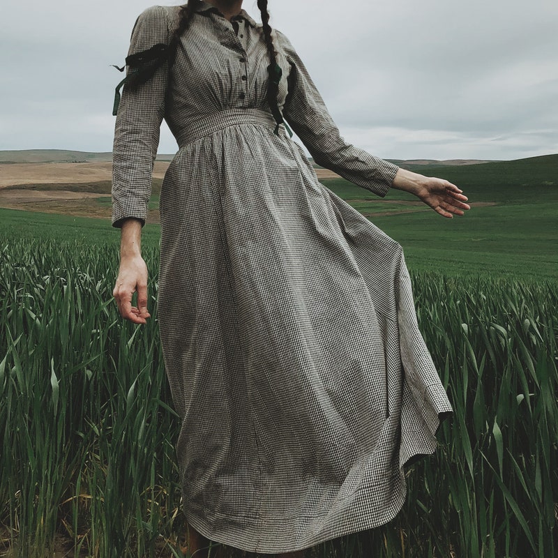Victorian Work Dress - Etsy