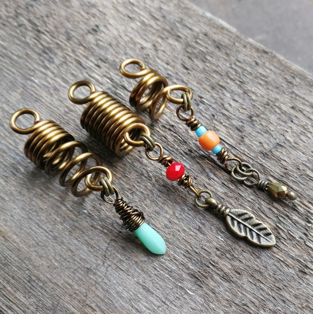 Dread Beads, Loc Jewelry, Set of 3, Made to Order, Please Read Item ...