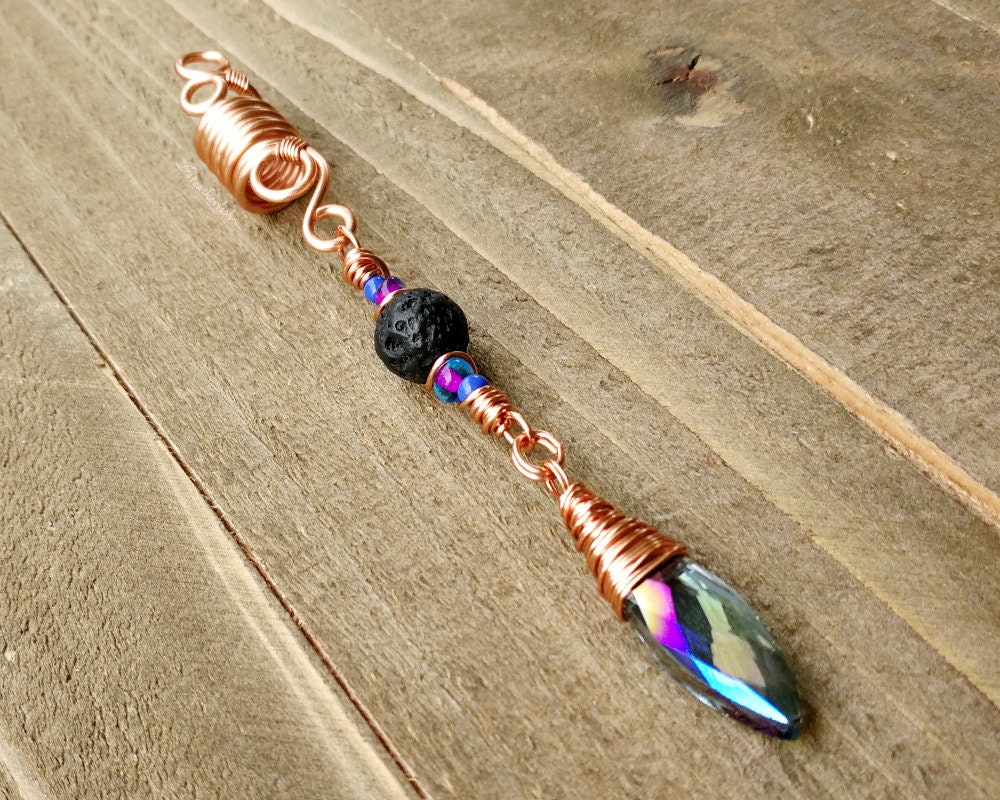 Prism Glass Diffuser Loc Bead, Made to Order, Please Read Item Details ...