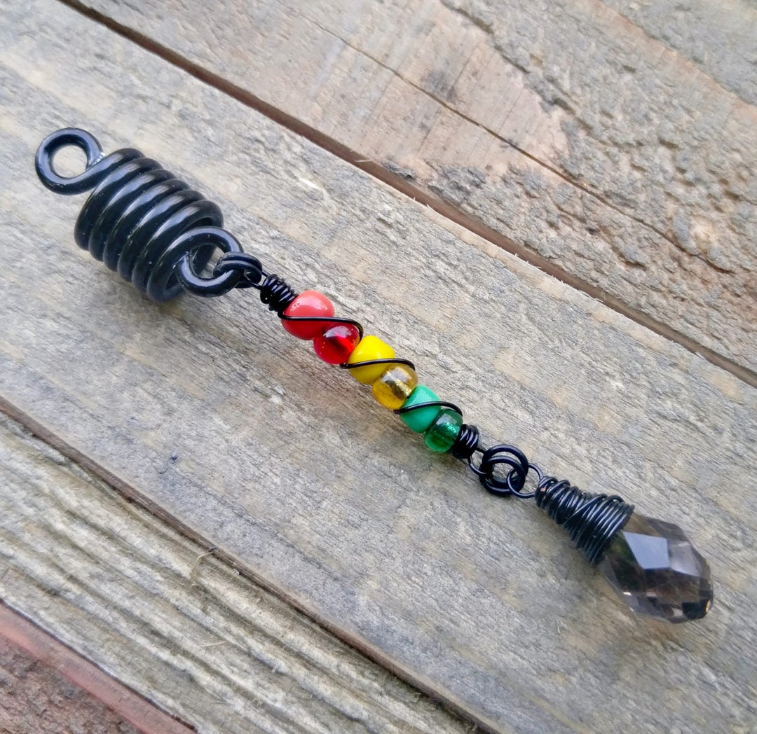 Rasta Dread Bead, Loc Jewelry, Made to Order, Please Read Item Details ...