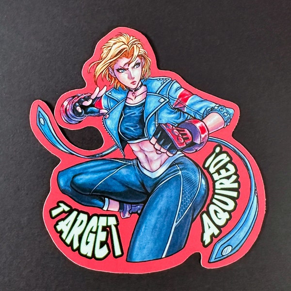 Street Fighter Cammy Sticker - Etsy