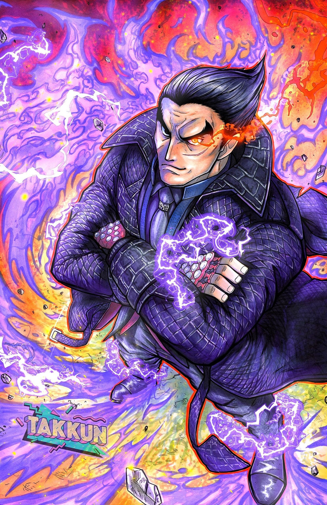 Kazuya Mishima Tekken 8 - Etsy