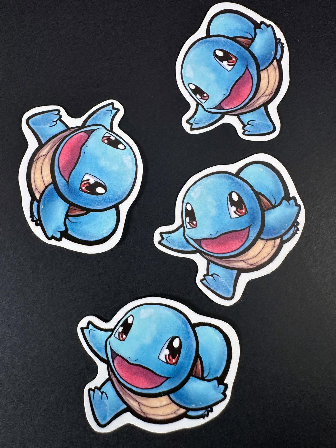 Water Proof Vinyl Sticker Squirtle - Etsy