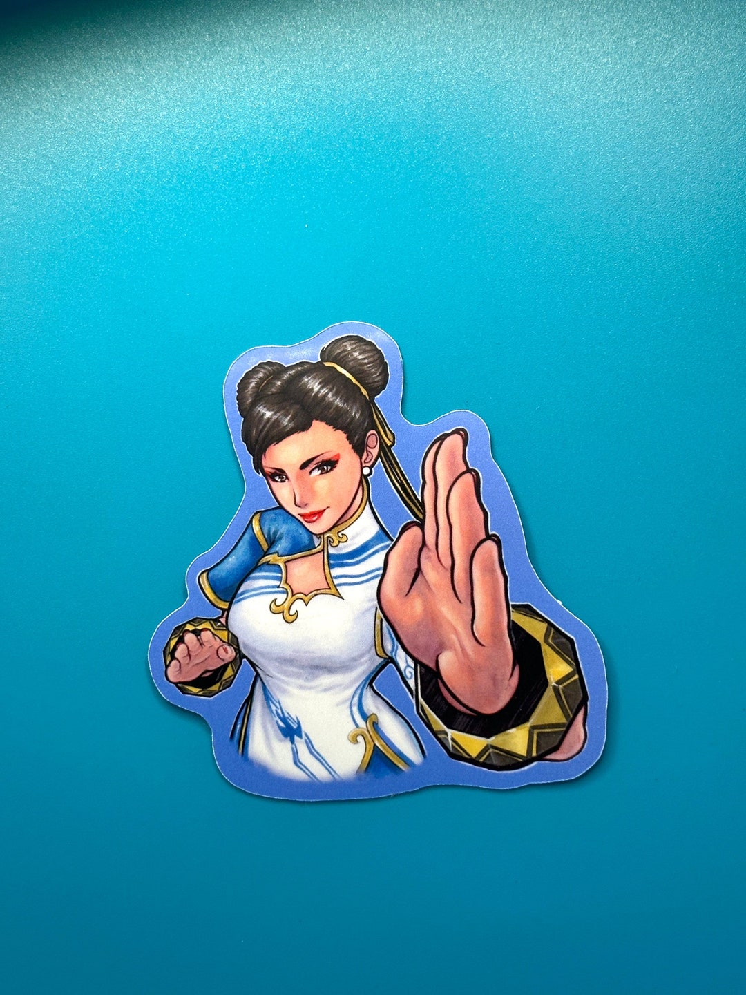 Vinyl Sticker Chun-li - Etsy