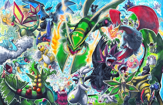 Dragon Type Pokemon Wallpaper