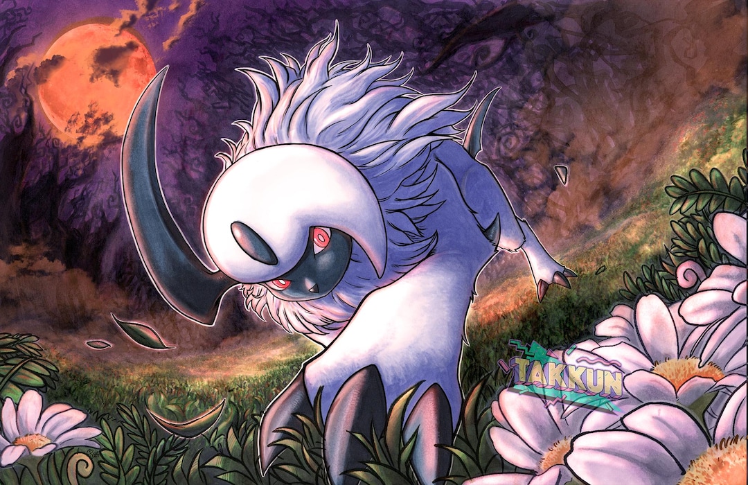 Absol, the Disaster Pokémon - Etsy