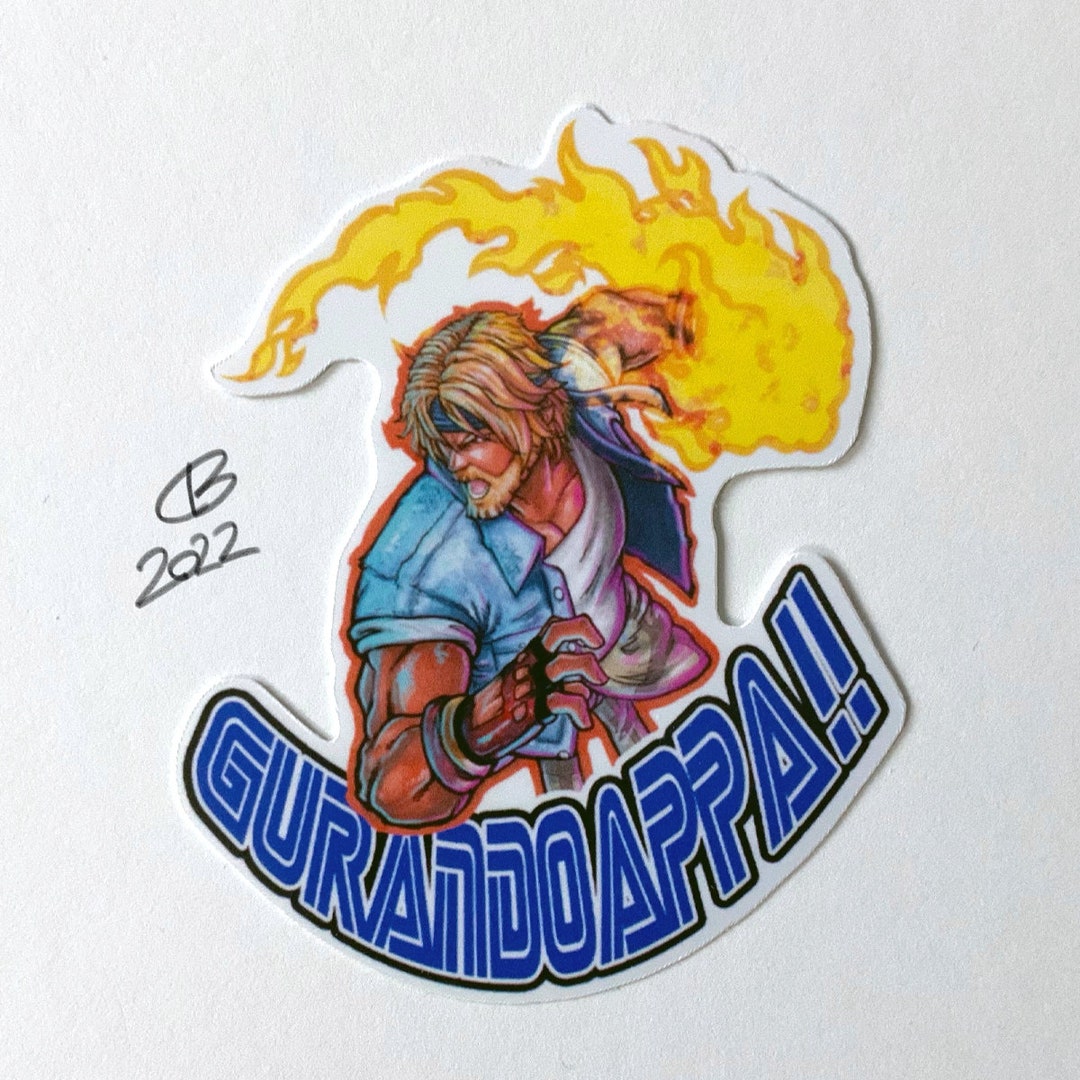 Medium Vinyl Sticker Axel Stone Streets of Rage - Etsy