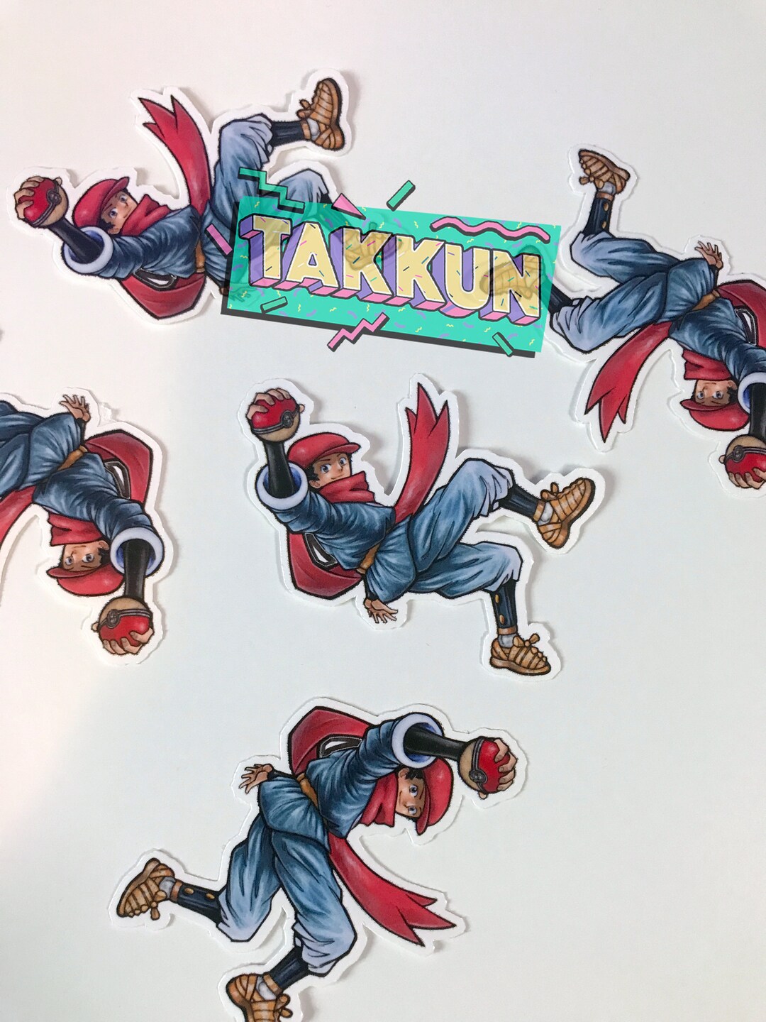 Water Proof Vinyl Sticker Rei Pokémon Trainer Pokémon Legends: Arceus ...