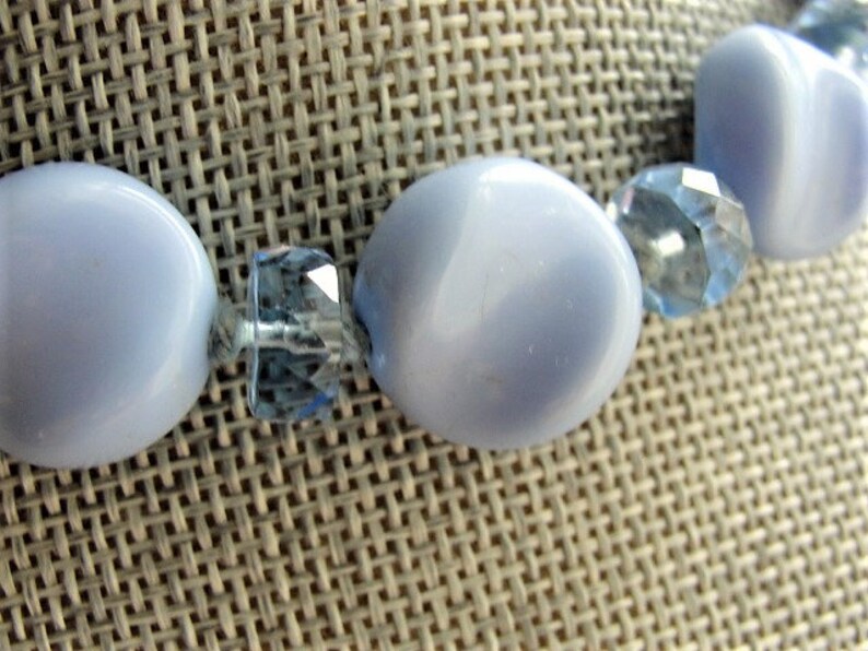 BEAUTIFUL Vintage West Germany Glass N Crystal Necklacebaby - Etsy