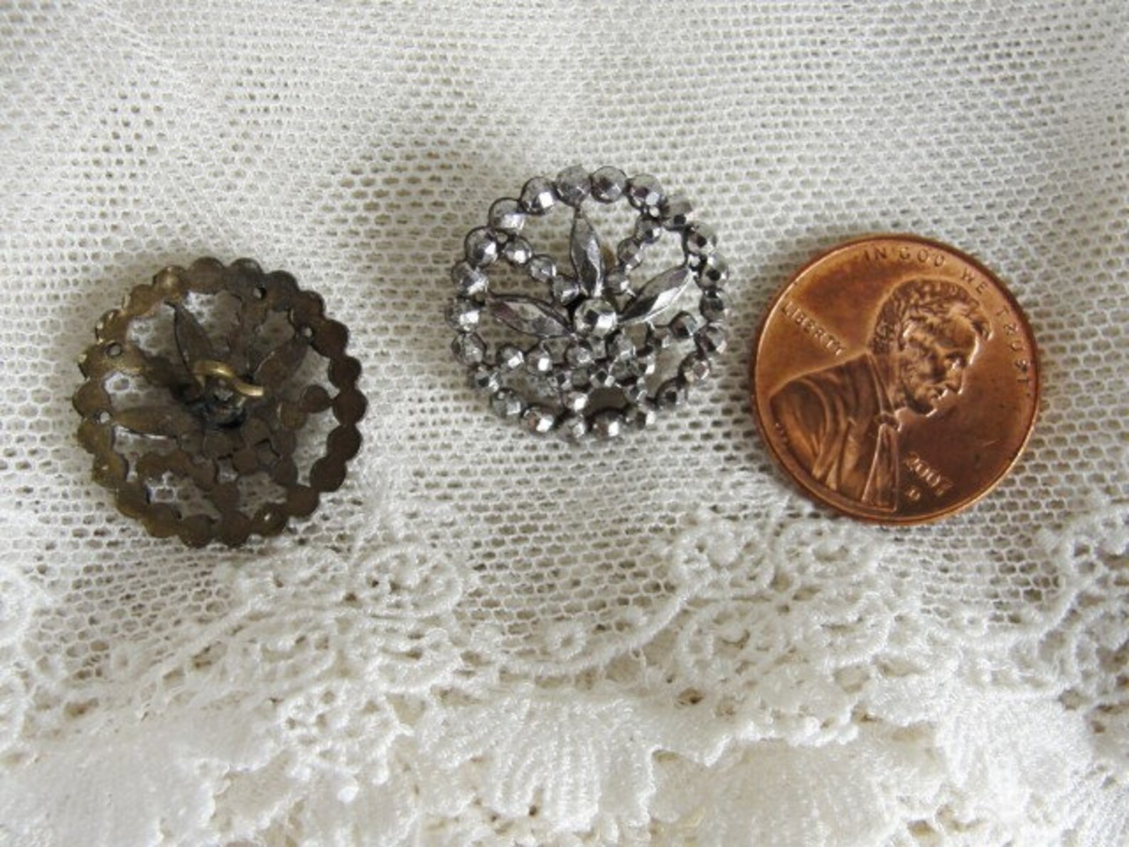 LOVELY Antique French Cut Steel Button,victorian Fancy Button,highly ...