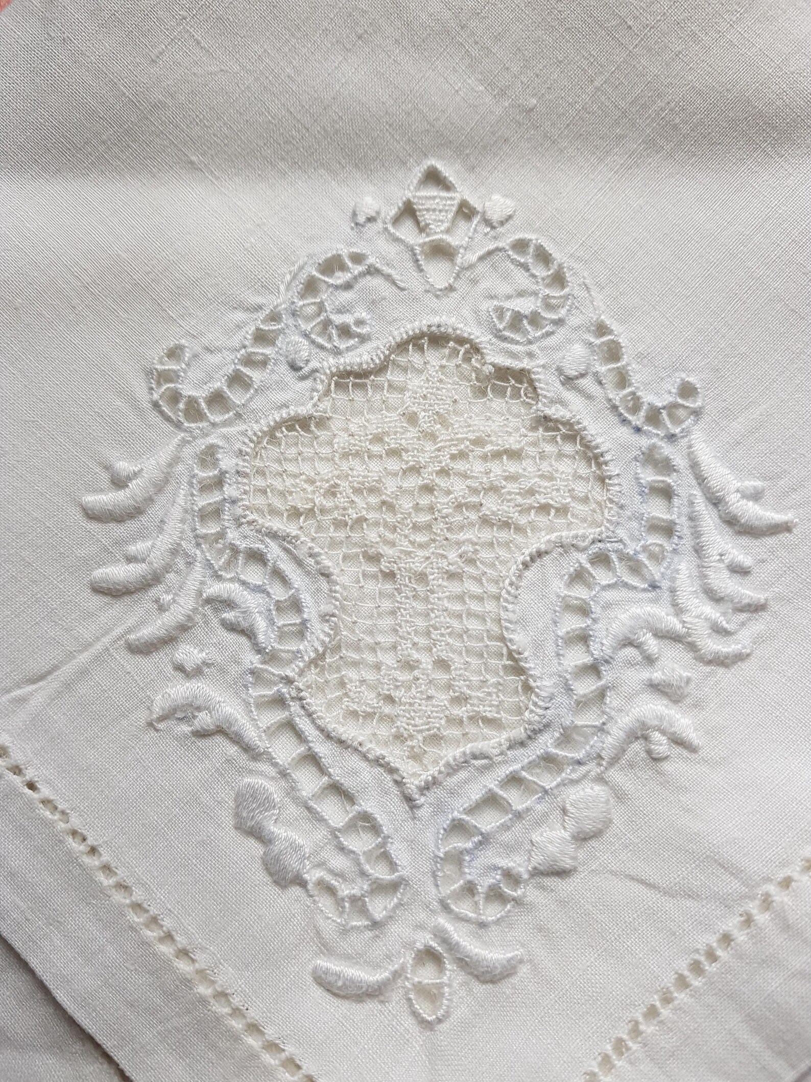 BEAUTIFUL Vintage 1920s Lace and Linen Napkins Set of 8,fine Italian ...