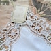 GORGEOUS Rare French Hanky,original Tag,bobbin Lace Handkerchief,bridal ...