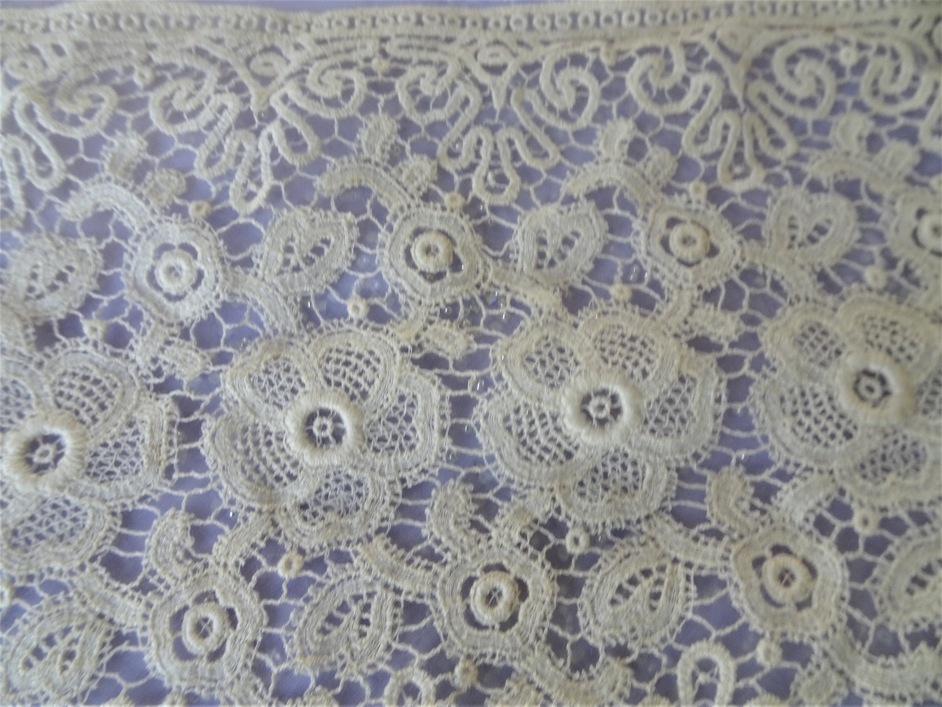 BEAUTIFUL Victorian Lace Insert for Blouse or Dress,lovely Lace Panel ...