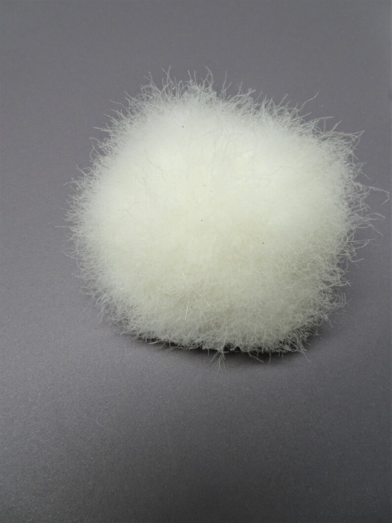 BEAUTIFUL Swan Down Feather Powder Puff,art Deco Porcelain Handle ...