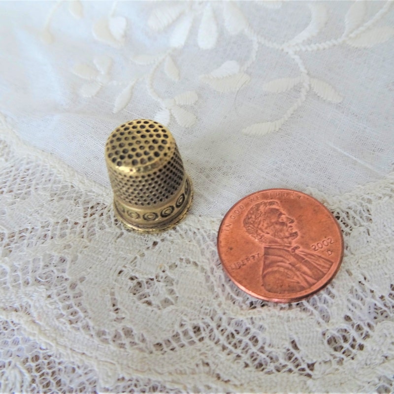 Antique Thimble - Etsy